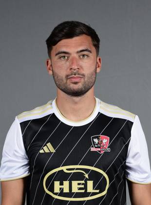 Exeter City Media Day, Exeter, UK - 8 Aug 2024 Reece Cole of Exeter ...