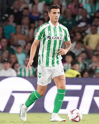 Real Betis Balompie s Ismael Sierra during friendly match. August