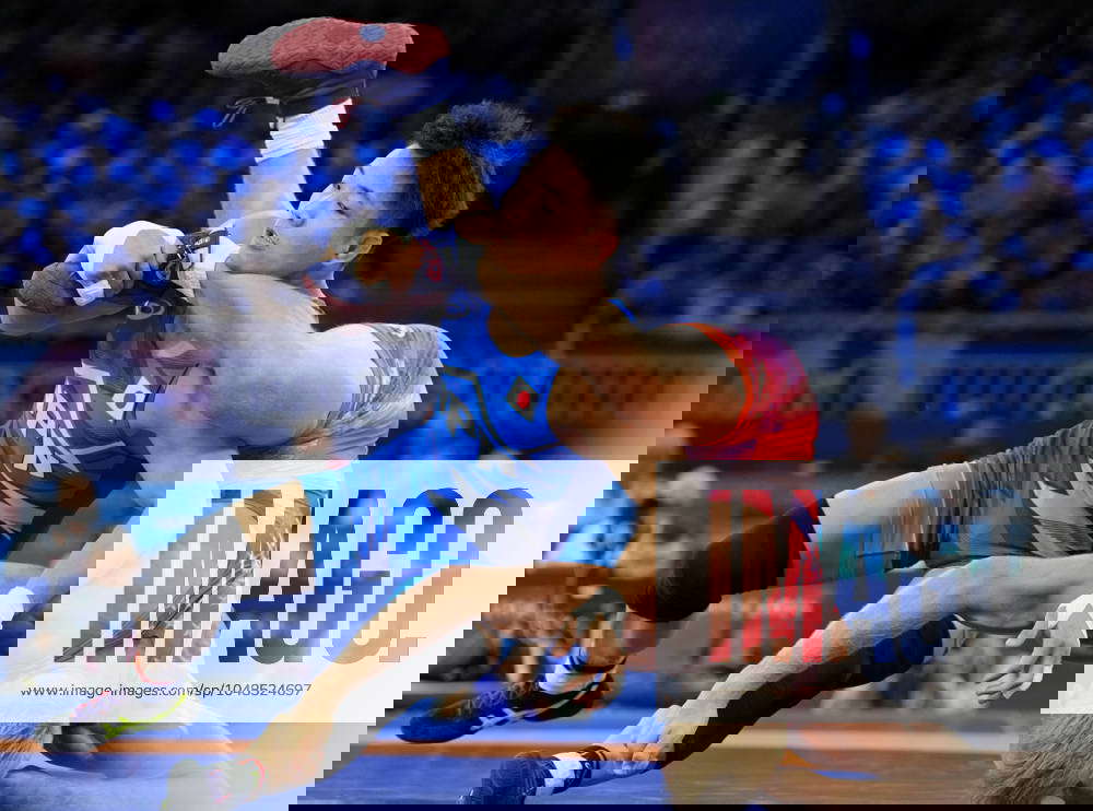 Olympics: Wrestling Aug 9, 2024; Paris, France; Daichi Takatani defeats ...