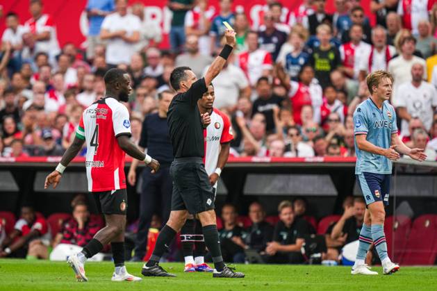 Eredivisie: Feyenoord v Willem II Rotterdam - Referee Dennis Higler ...