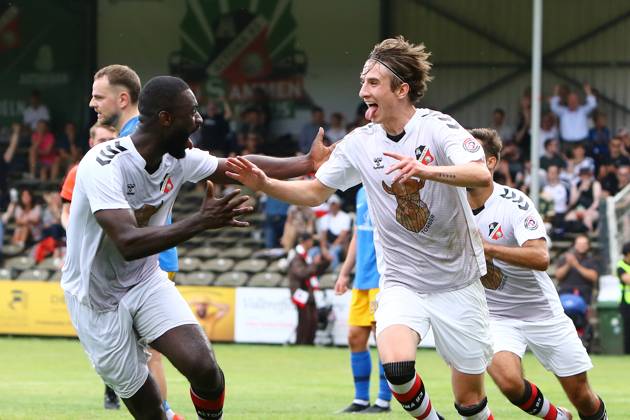 15 Banyan Max Lyon Altona 93 celebrates his late goal to win 2 1 Soccer ...