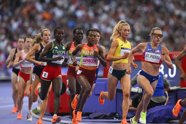 OLY24 ATHLETICS, Australian runner Jessica Hull in the Women s 1500m ...
