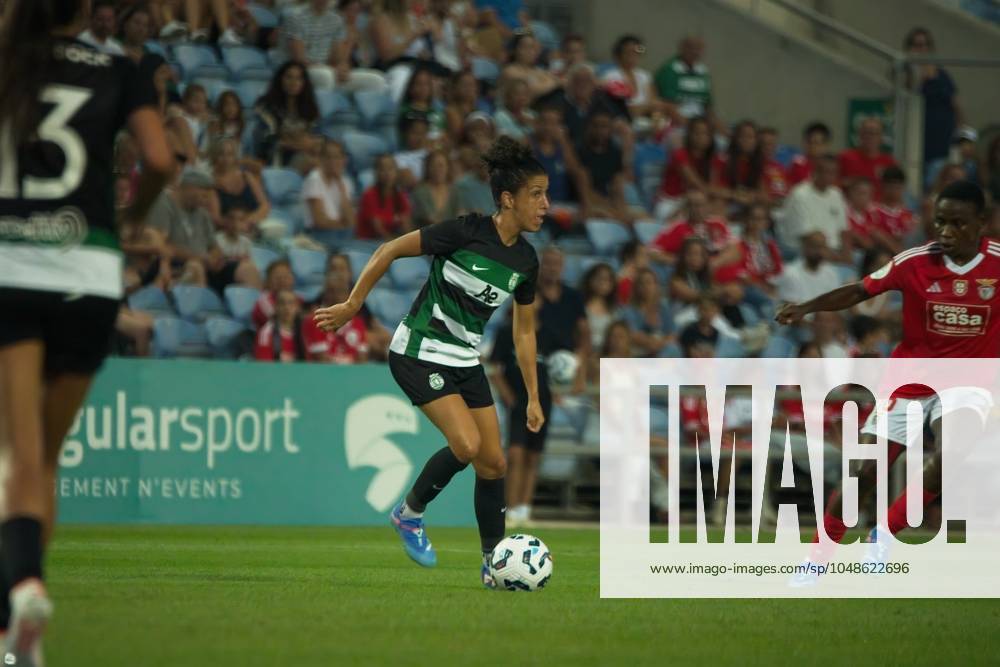 Loule, Portugal: Claudia Neto of Sporting Clube de Portugal in action ...