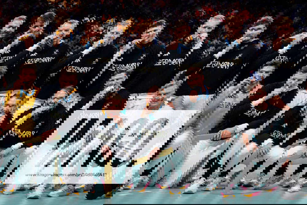 Paris, France Handball Olympic Mens Final Germany Denmark Goalkeeper ...