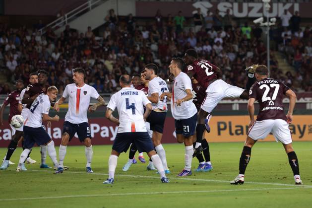 Turin, Italy, 11th August 2024. Ali Dembele of Torino FC looks on ...
