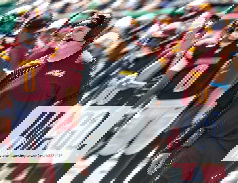 Washington Commanders head coach Dan Quinn during NFL, American ...