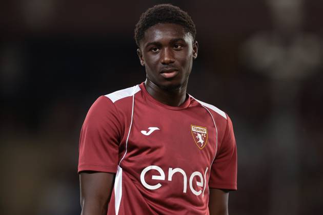Turin, Italy, 11th August 2024. Ali Dembele of Torino FC looks on ...