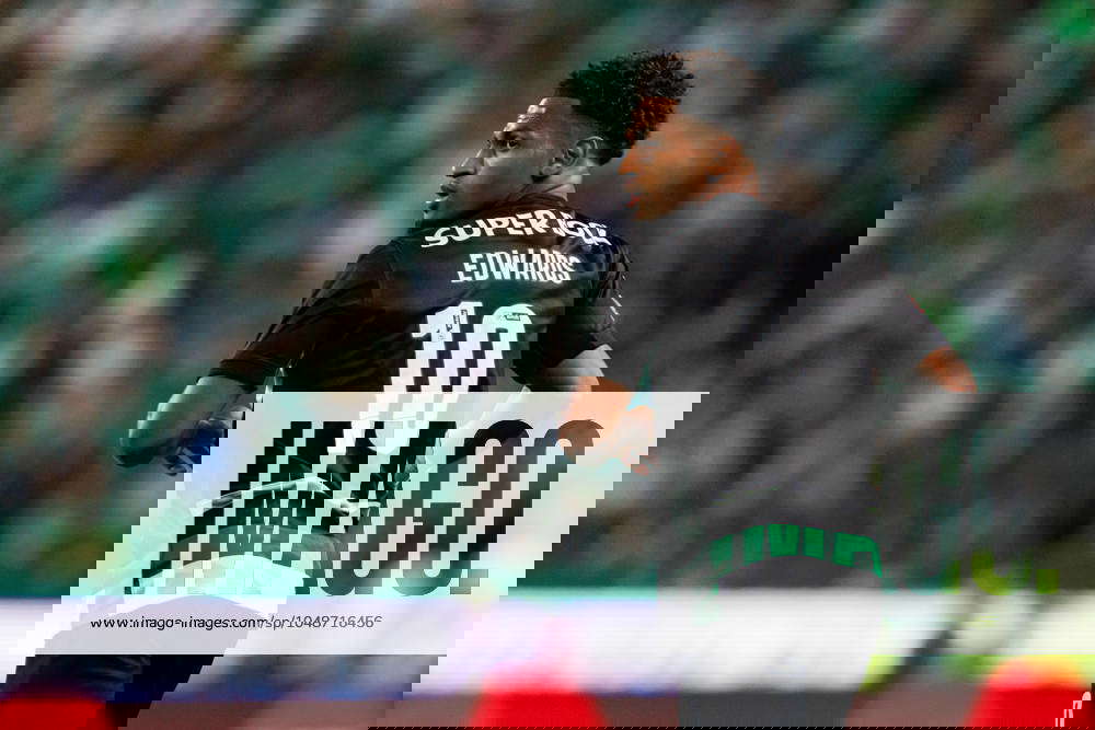 Lisbon, Portugal: Marcus Edwards seen during the Liga Portugal game ...