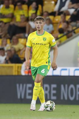 Norwich City v Stevenage Carabao Cup Callum Doyle of Norwich in action ...