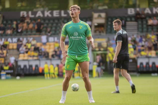 Norwich City v Stevenage Carabao Cup Callum Doyle of Norwich in action ...