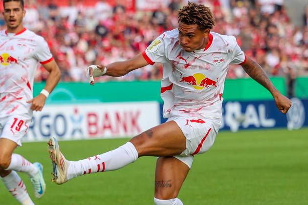Antonio Nusa Rot Weiss Essen RB Leipzig Match photos 17 08 2024 Antonio ...