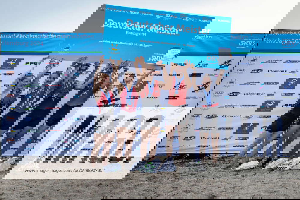 German Rowing Beach Sprint Championships 2024, 18 08 24 Flensburg CMix ...