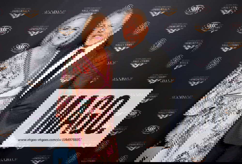 NRL HALL OF FAME INDUCTION CEREMONY, Kerry Boustead and wife Leigh ...