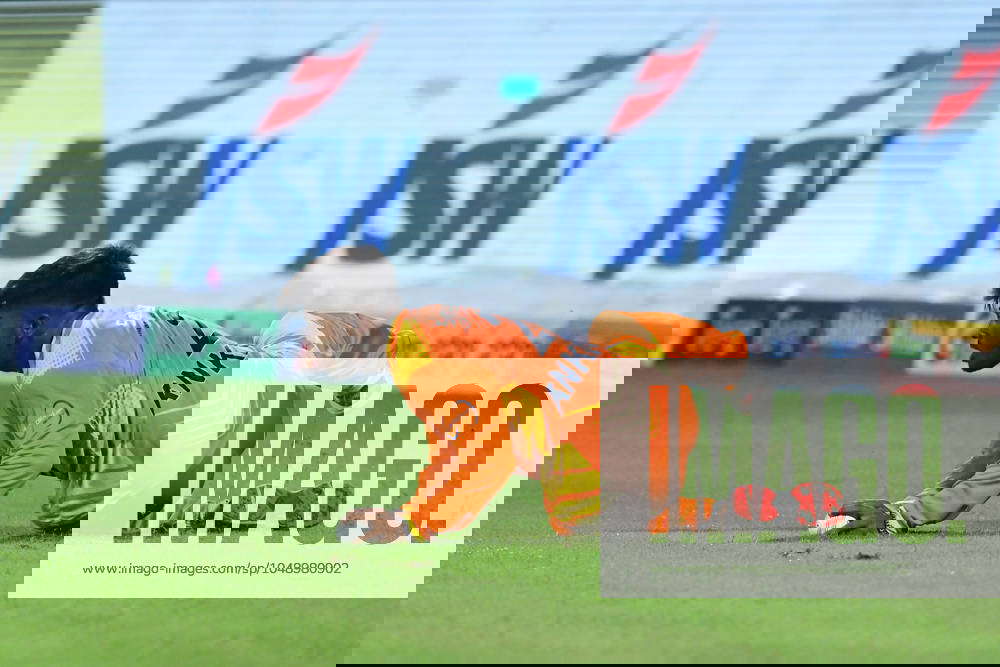 Ankit Rajesh Kumar of West Delhi Lions fields a ball during the match 7 ...