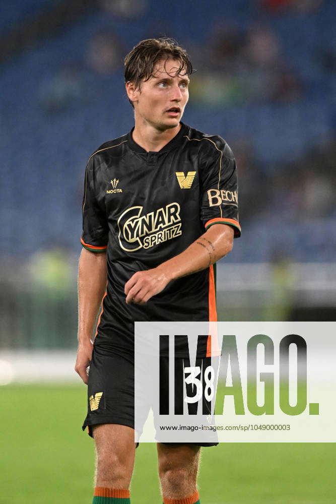 MAGNUS ANDERSEN, Serie A 2024-25 Lazio-Venezia 3-1, azione, action ...