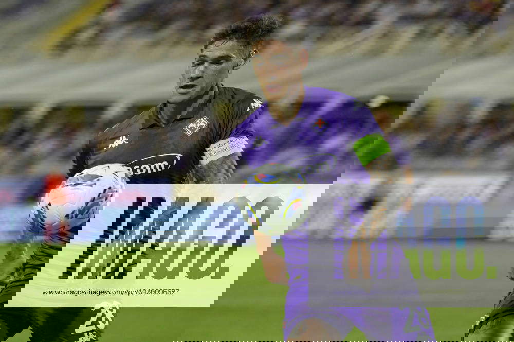 Fiorentina& x2019;s Lucas Martinez Quarta during the UEFA Conference ...