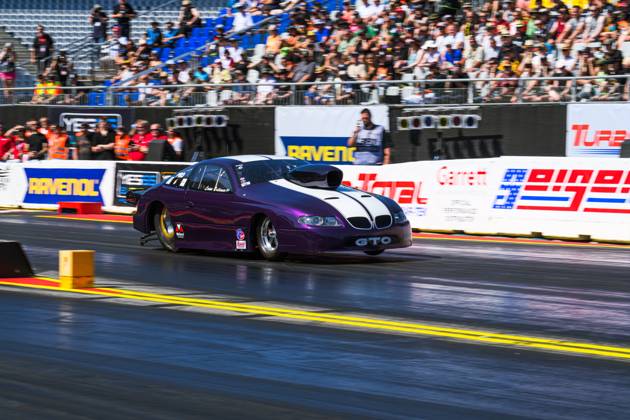 PRO STOCK Driver Lasse BRITSMAR Sweden GER, Germany, Hockenheim, drag ...