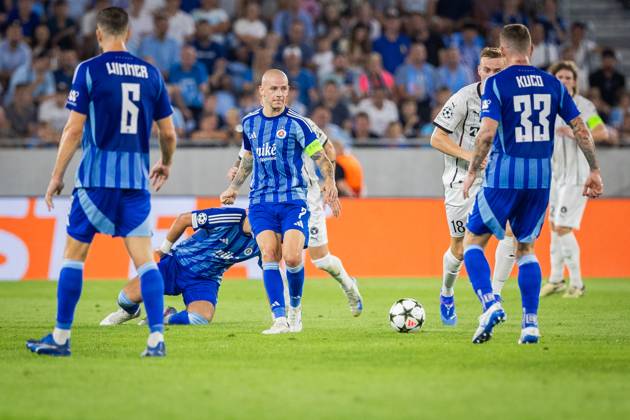 SLOVAN BRATISLAVA - MIDTJYLLAND Vladimir Weiss sr. of Slovan during the ...