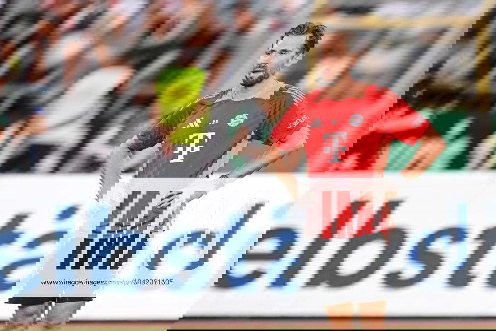 Bram Geers FC Bayern Muenchen Looks on during the DFB Pokal First Round ...