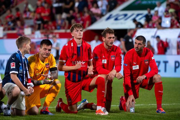 Kevin Mueller FC Heidenheim, 01, Paul Wanner FC Heidenheim, 10 ...