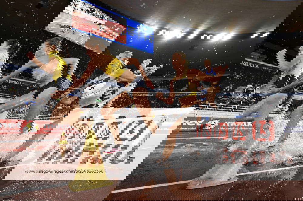 HELSINGFORS, FINLAND 20240830 Sweden from left Emilia Lillemo Linn ...