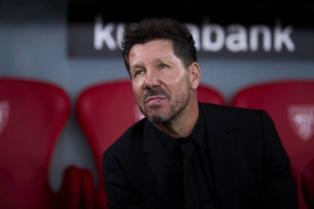 Bilbao, Vizcaya, SPAIN: Diego Pablo Cholo Simeone head coach of ...