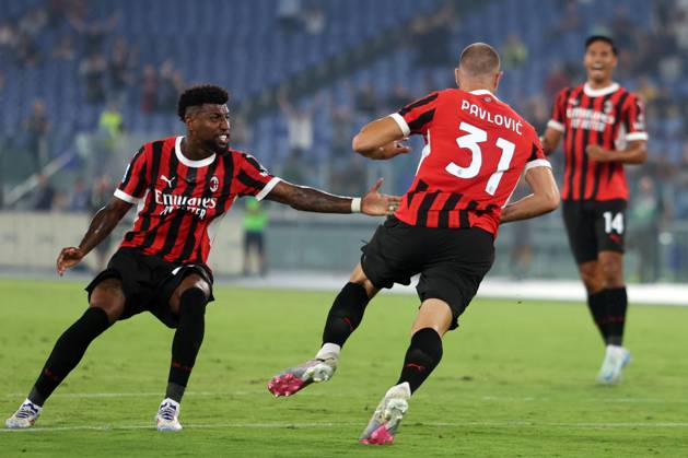 - Serie A - SS Lazio vs AC Milan Rome, Italy 31.08.2024 : Strahinja ...