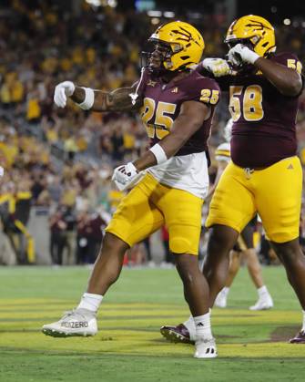 August 31, 2024: Arizona State Sun Devils running back DeCarlos Brooks ...
