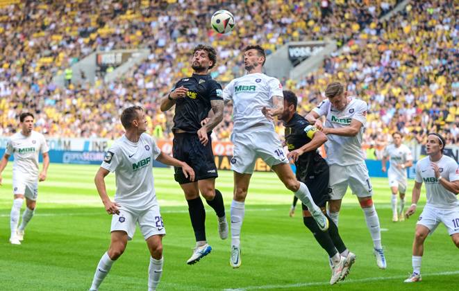 3 Liga Alemannia Aachen FC Erzgebirge Aue on 31 08 2024 at Tivoli n in Aachen Soufiane El Faouzi