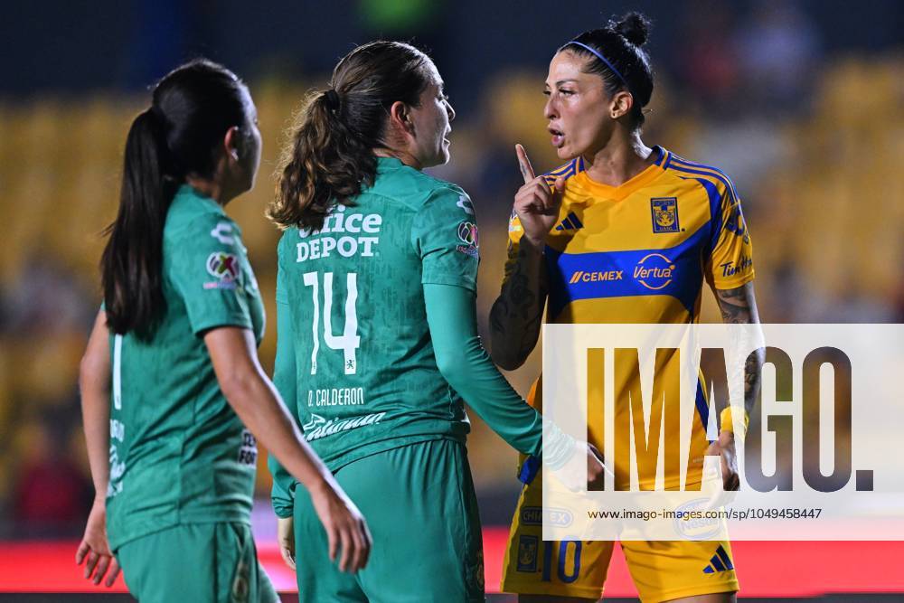 KW35 Liga MX Femenil Apertura 2024 Tigres UANL vs Leon Daniela Calderon ...