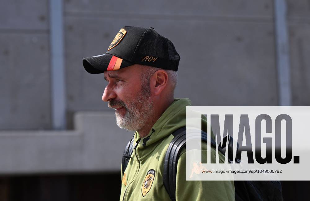 Tim Walter manager of Hull City arrives Leeds United v Hull City, EFL ...
