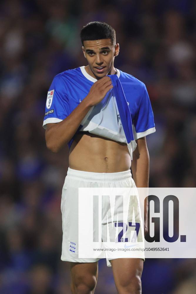 Brandon Khela of Birmingham City Birmingham City v Walsall, Bristol ...