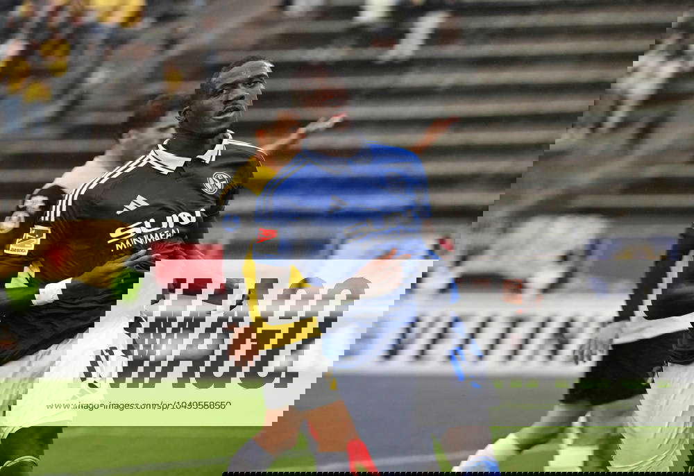 Jubel 2 1 Bryan Lasme FC Schalke 04 04 09 2024, Football 2 Bundesliga ...