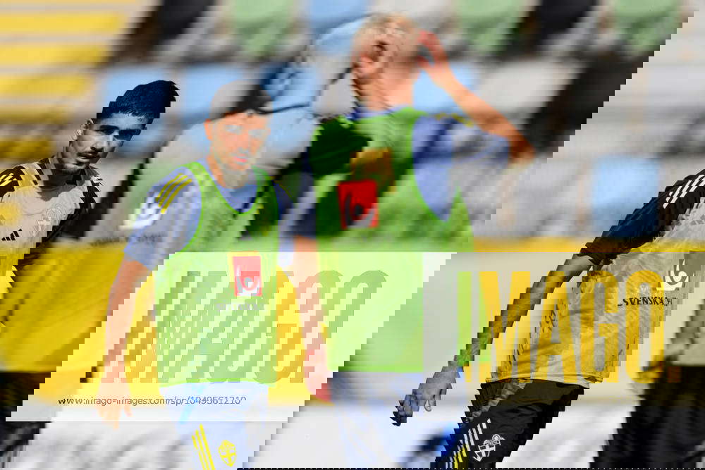 240904 Aimar Sher during a training session with the Swedish under 21 ...