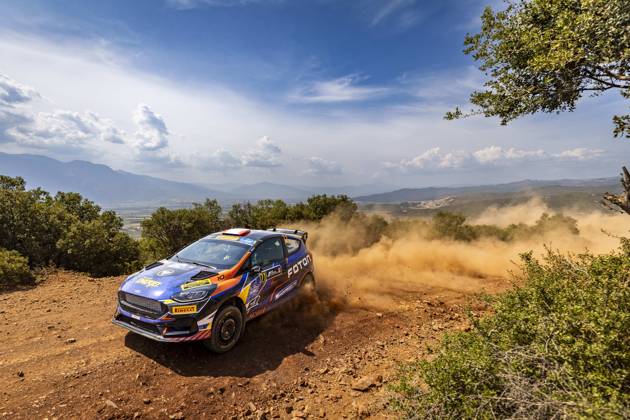 87 MARTINEZ AndrÃ , SIERRA Guillermo, Fiesta Rally3, action during the ...