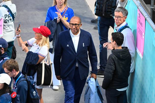 Philippe Diallo attends the 2024 Paralympics Blind Football Games at ...