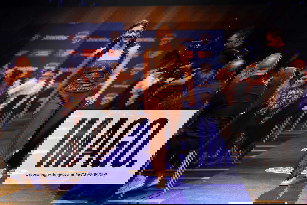 AFL GRAND FINAL BREAKFAST, Meg Harris arrives during the AFL Grand ...