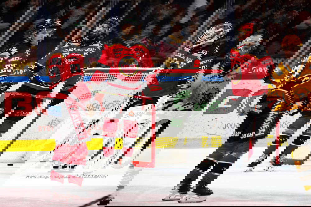 Luleas Frederic Allard is depressed after 2 3 during the ice hockey match in SHL between Lulea and