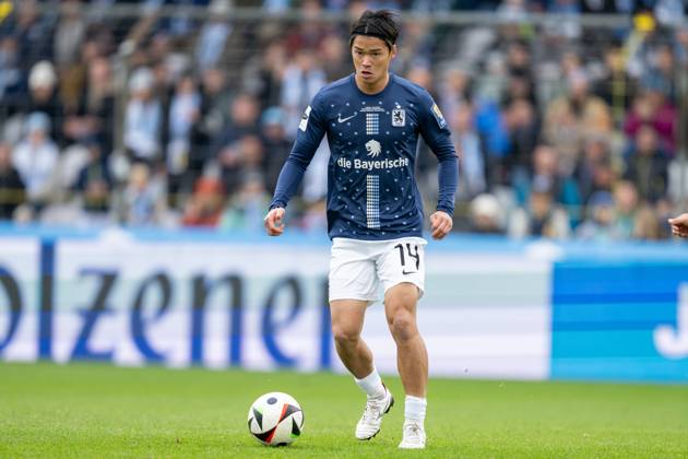 Soichiro Kozuki TSV 1860 Muenchen, TSV 1860 Muenchen vs SpVgg Unterhaching, Fußball, 3 Liga, Toto