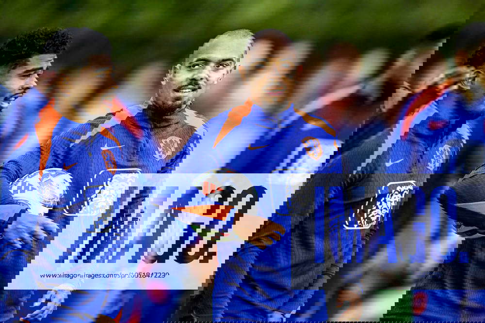 Netherlands player Donyell Malen, during the match Training and ...