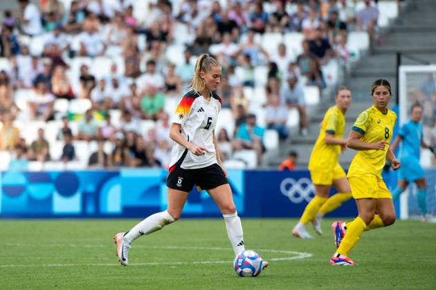Janina Minge Germany, 06 on the ball, FRA, Olympic Games Paris 2024 ...