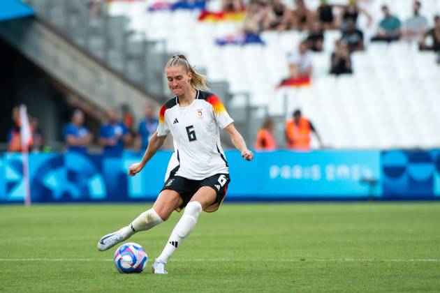 Janina Minge Germany, 06 on the ball, FRA, Olympic Games Paris 2024 ...