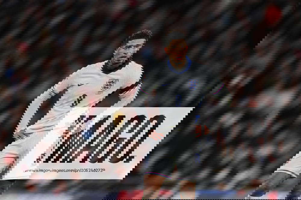 Nations League England v Greece Wembley Jude Bellingham of England ...