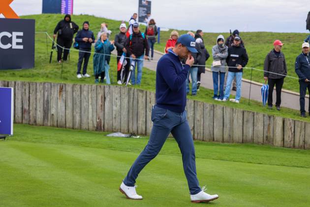 Fedex Open de France Victor Perez during the 1st round of the Fedex ...