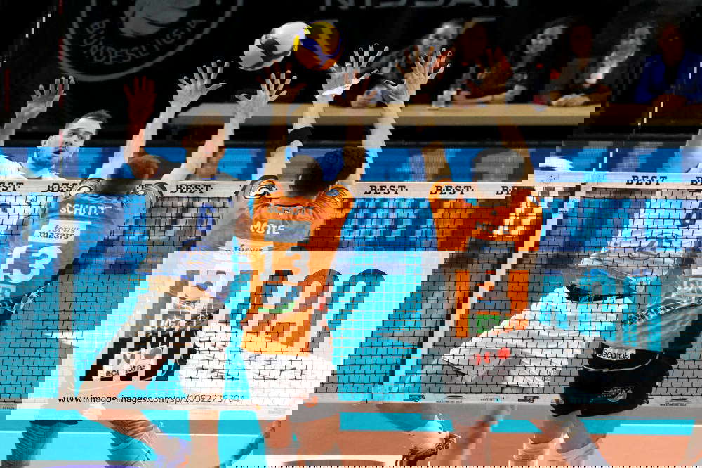 DEU, DVV, 1 VBL, BR Volleys vs Friedrichshafen, 12 10 2024, Max Schmeling Halle, Berlin, DEU, DVV