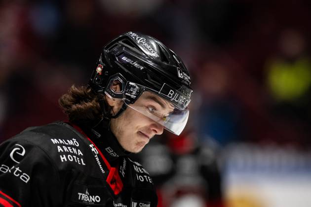 Malmö Redhawks Dominik Badinka during the SHL ice hockey match between ...