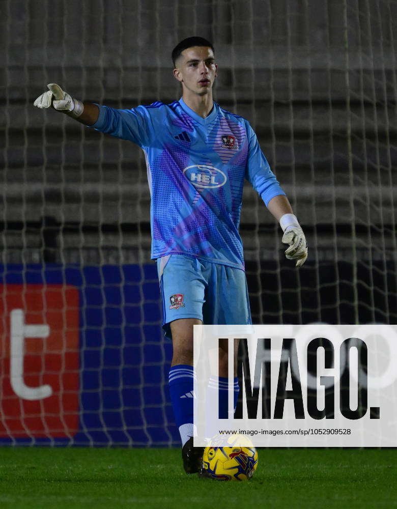 Exeter City U18 v Bridgwater United U18, Exeter, UK - 24 Oct 2024 Dylan SHANAHAN, Goalkeeper of