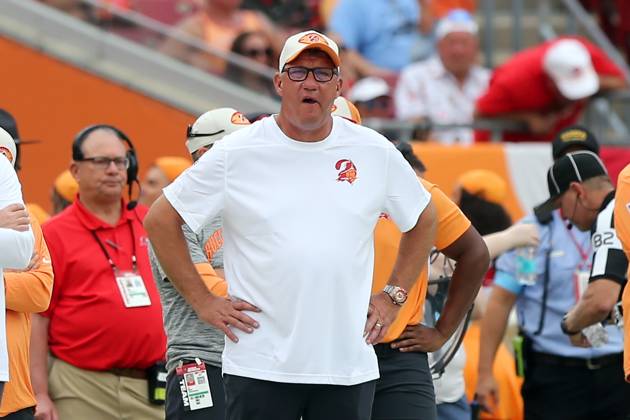 TAMPA, FL - OCTOBER 27: Tampa Bay Buccaneers General Manager Jason ...