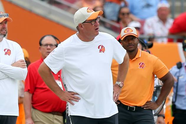TAMPA, FL - OCTOBER 27: Tampa Bay Buccaneers General Manager Jason ...