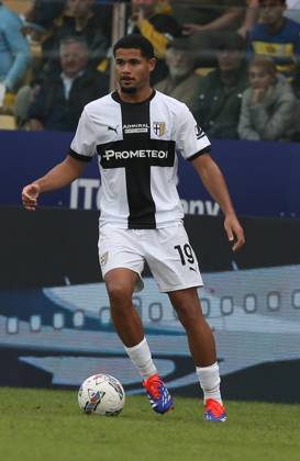 Parmas Simon Sohm during the Serie A Enilive soccer match between Parma ...